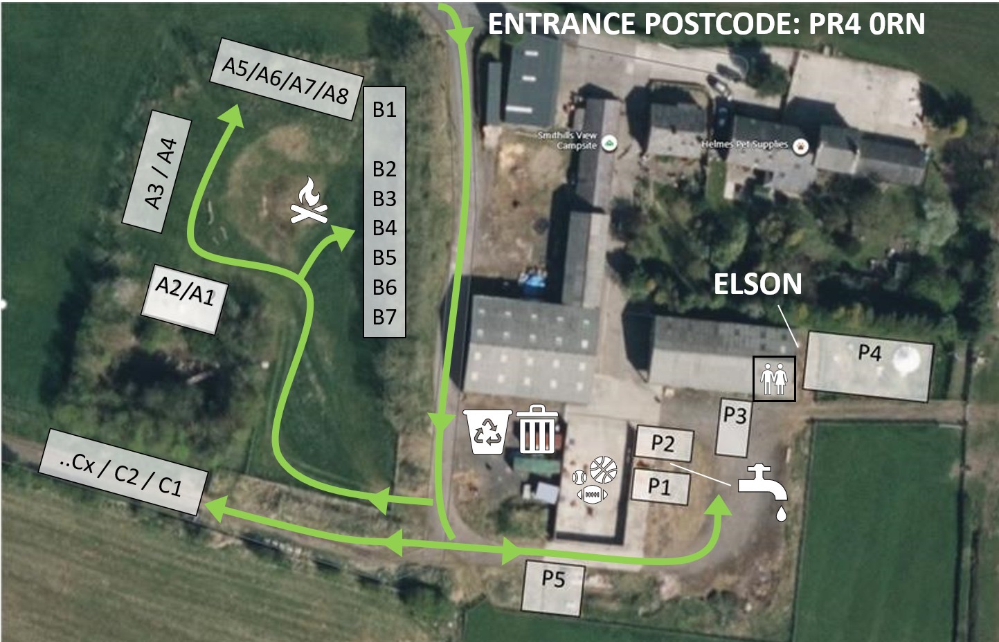Smithills View Campsite – Pitch allocation management portal